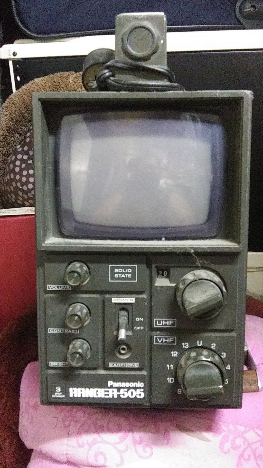 Really Cool Vintage Panasonic Portable TV for Sale in Suisun City, CA ...
