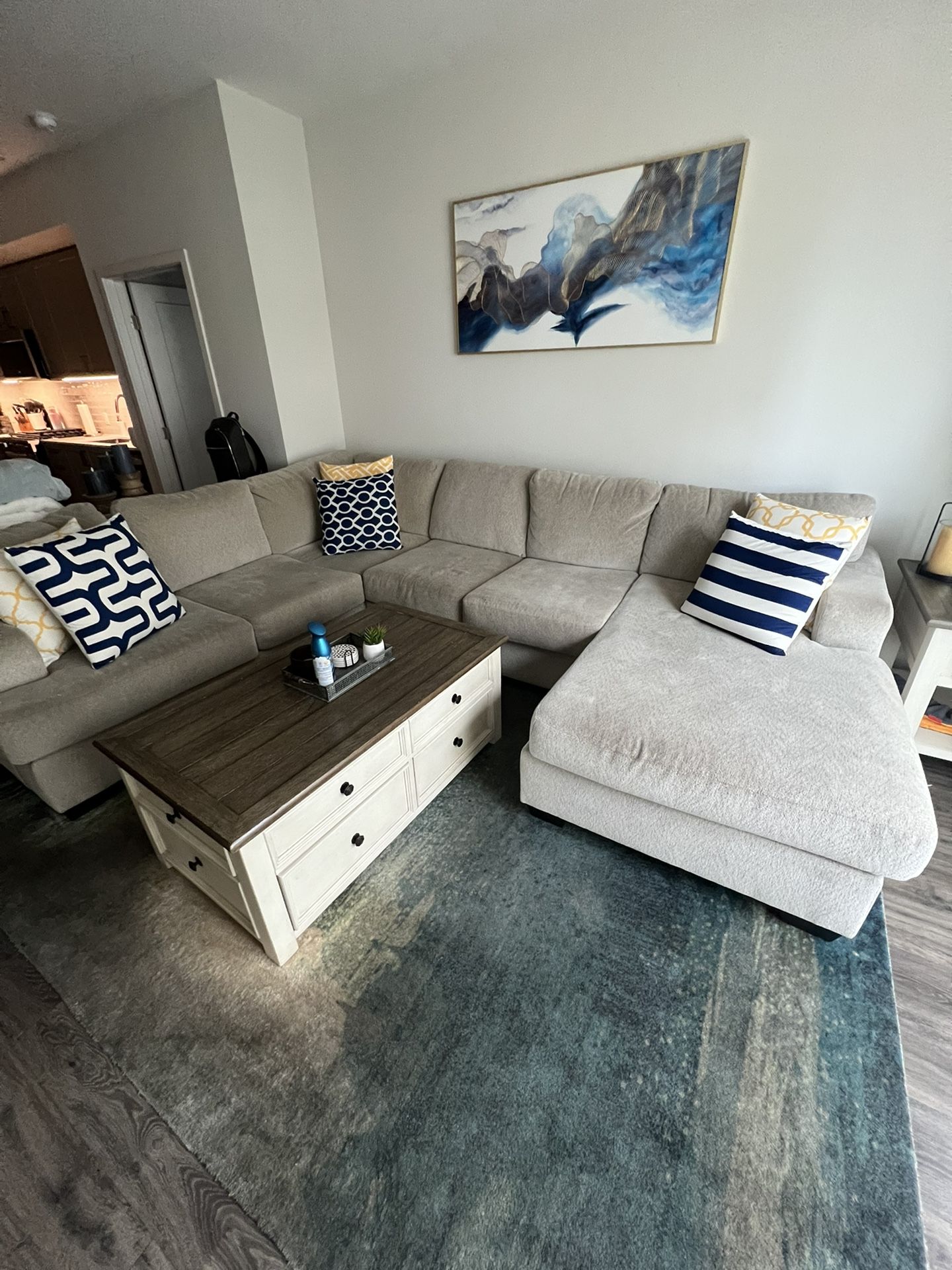 Ashley Enola Sectional Couch for Sale in Brea, CA - OfferUp