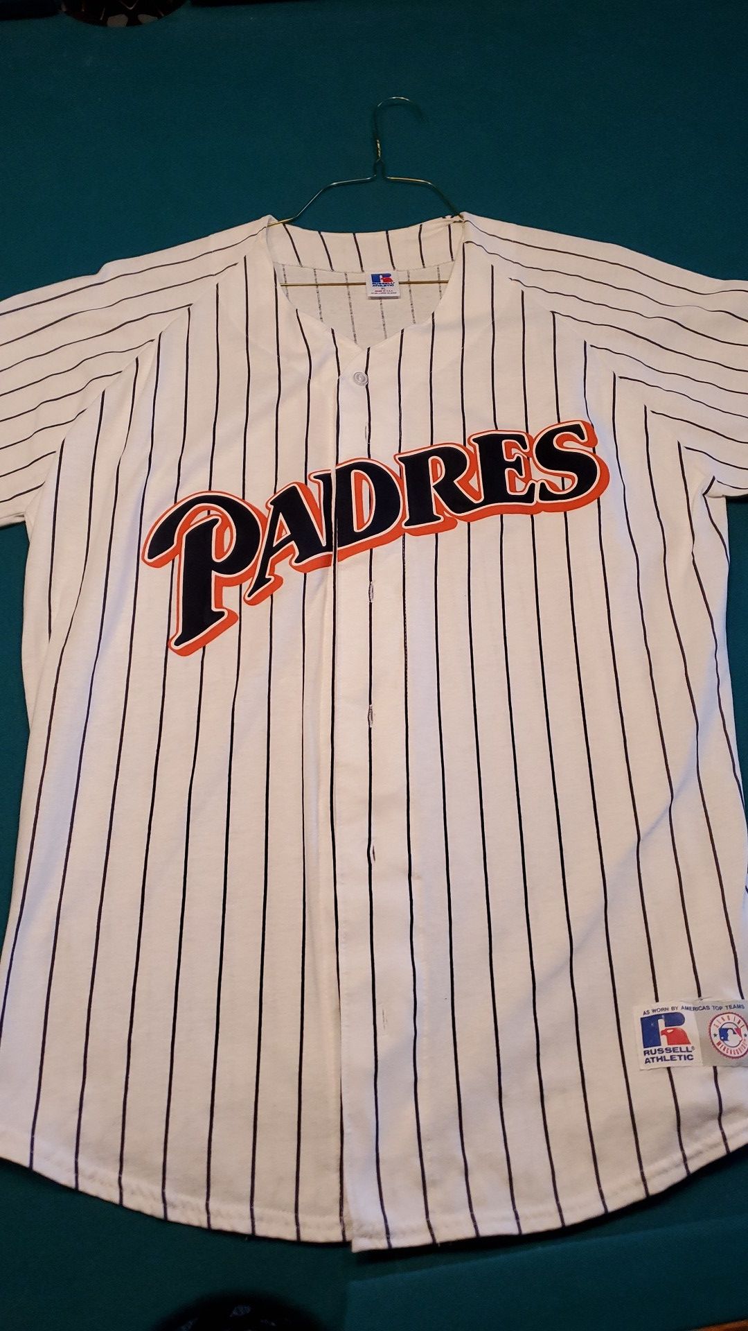 Vintage Padres pinstriped jersey. for Sale in Corona, CA - OfferUp