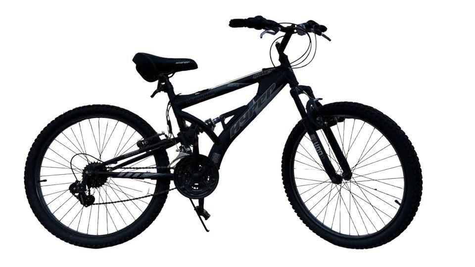 Hyper Havoc Black Mountain Bike w/ 17" Frame & 24" Wheels for Sale in ...