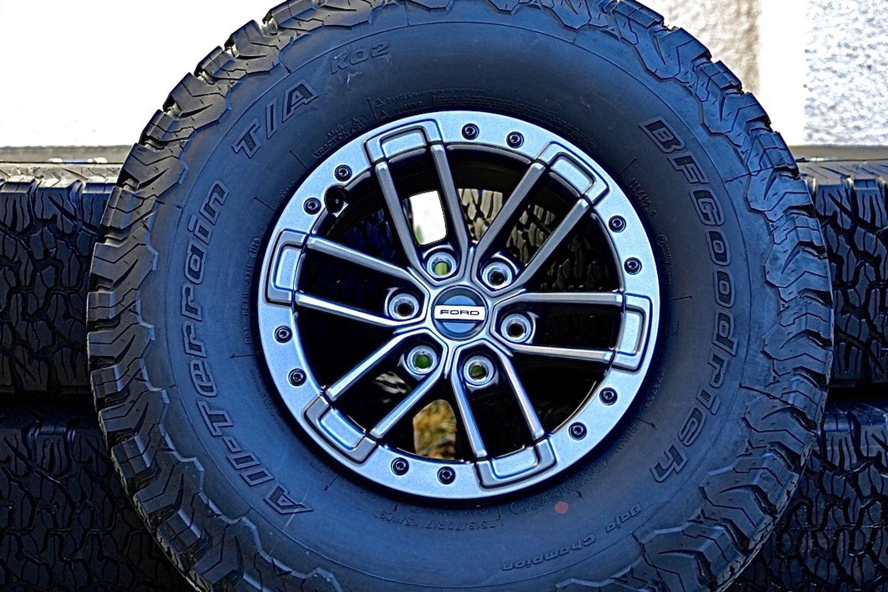 17" Ford Raptor 2020 Factory Original OEM Wheels Rims Tires Bead Lock ...