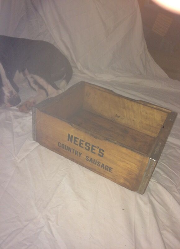 VINTAGE NEESE'S COUNTRY SAUSAGE WOODEN CRATE for Sale in Winston-Salem ...