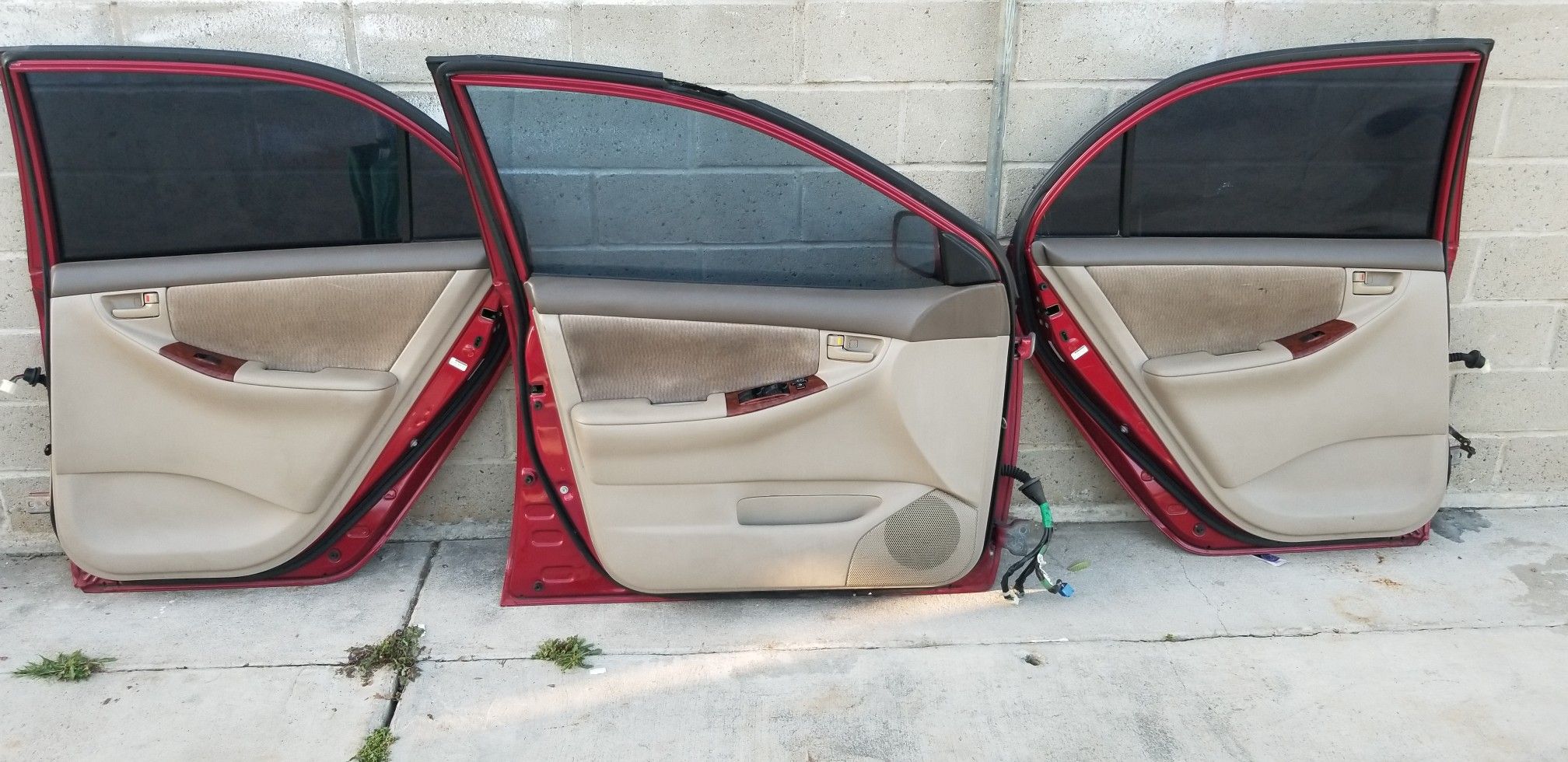 Toyota corolla doors and panel fits (2003,04 05 06 07 2008)(puerta ...