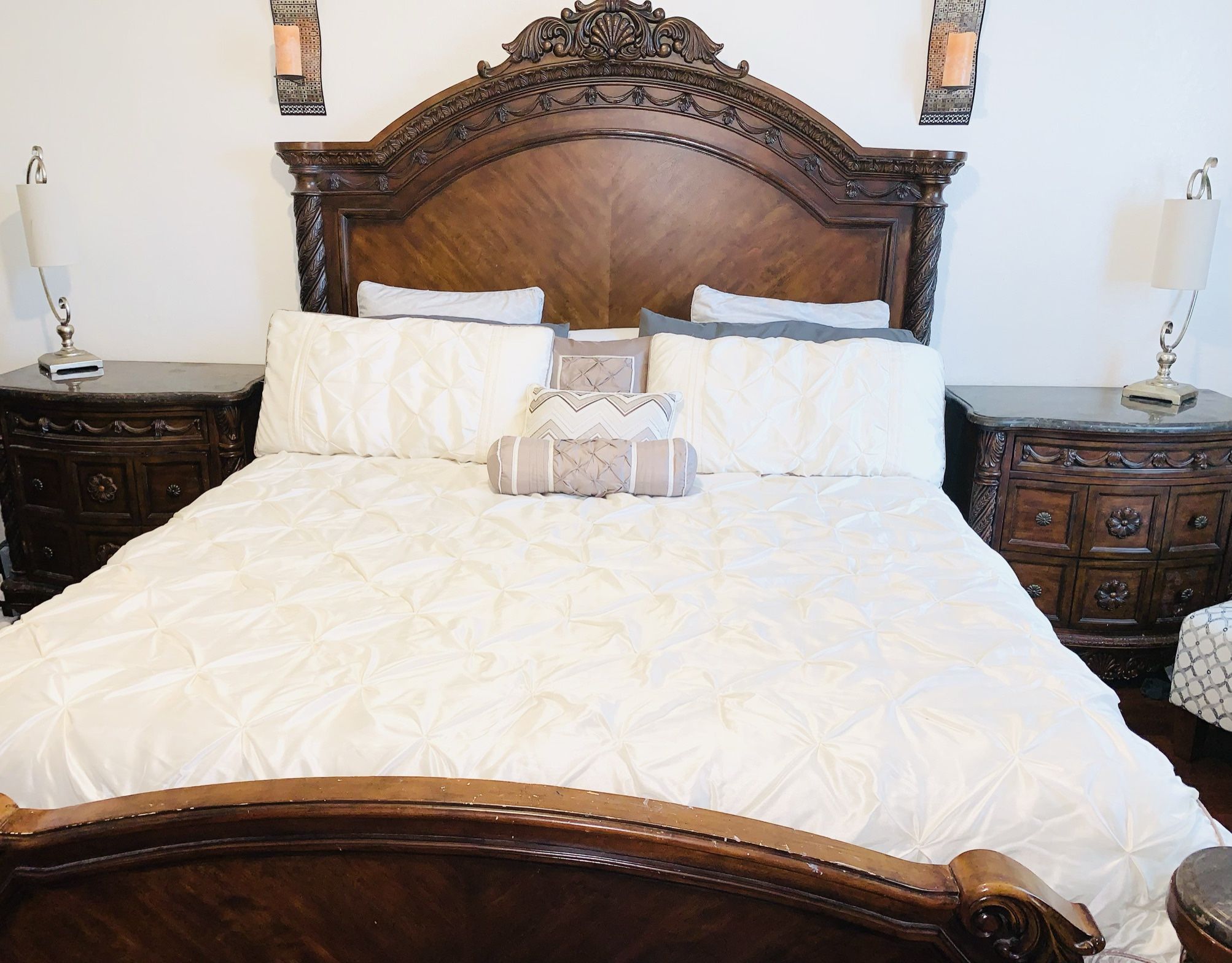 ASHLEY North Shore Collection KING SIZE / bedroom set for Sale in ...