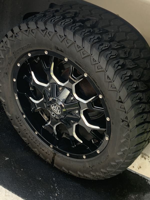 Brand new 20 inch off road wheels and Tires for Sale in Largo, FL - OfferUp