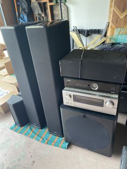 Definitive Technology BP-6B Rear Surround Sound Tower Floor Speakers ...