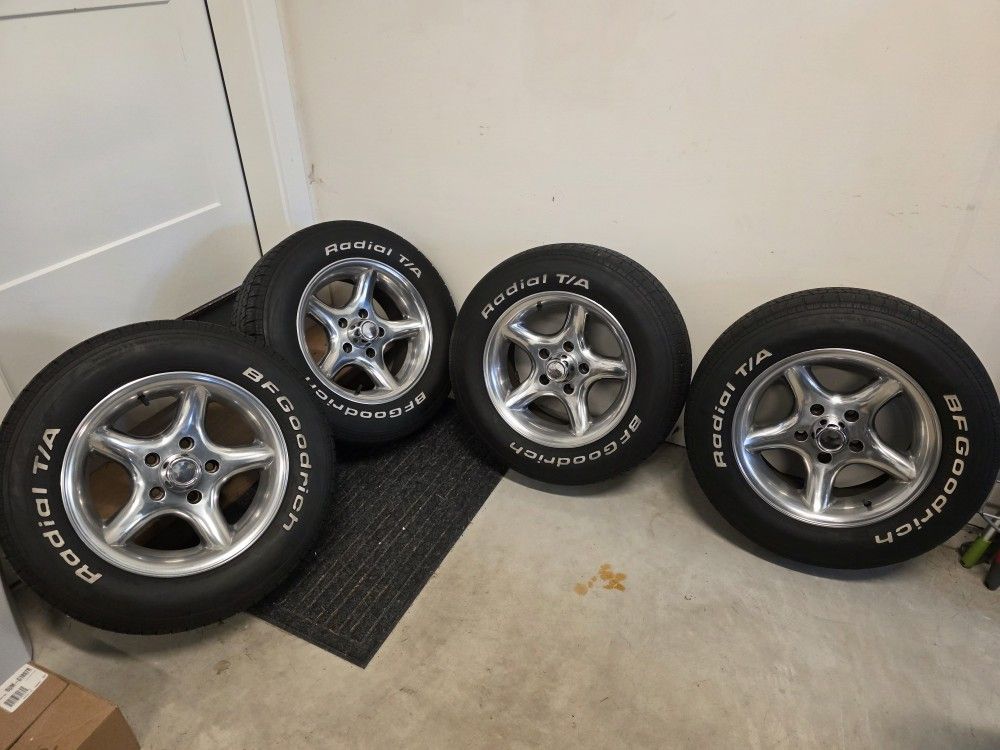 15" BF Goodrich Radial T/A W/ Wheels for Sale in Joint Base Lewis ...