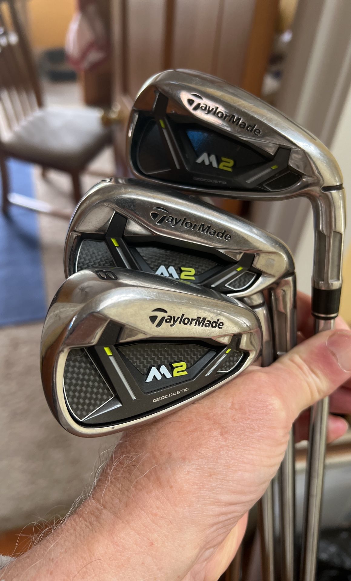 Mint Set Of TaylorMade M2 Irons. Golf Clubs for Sale in Tacoma, WA ...
