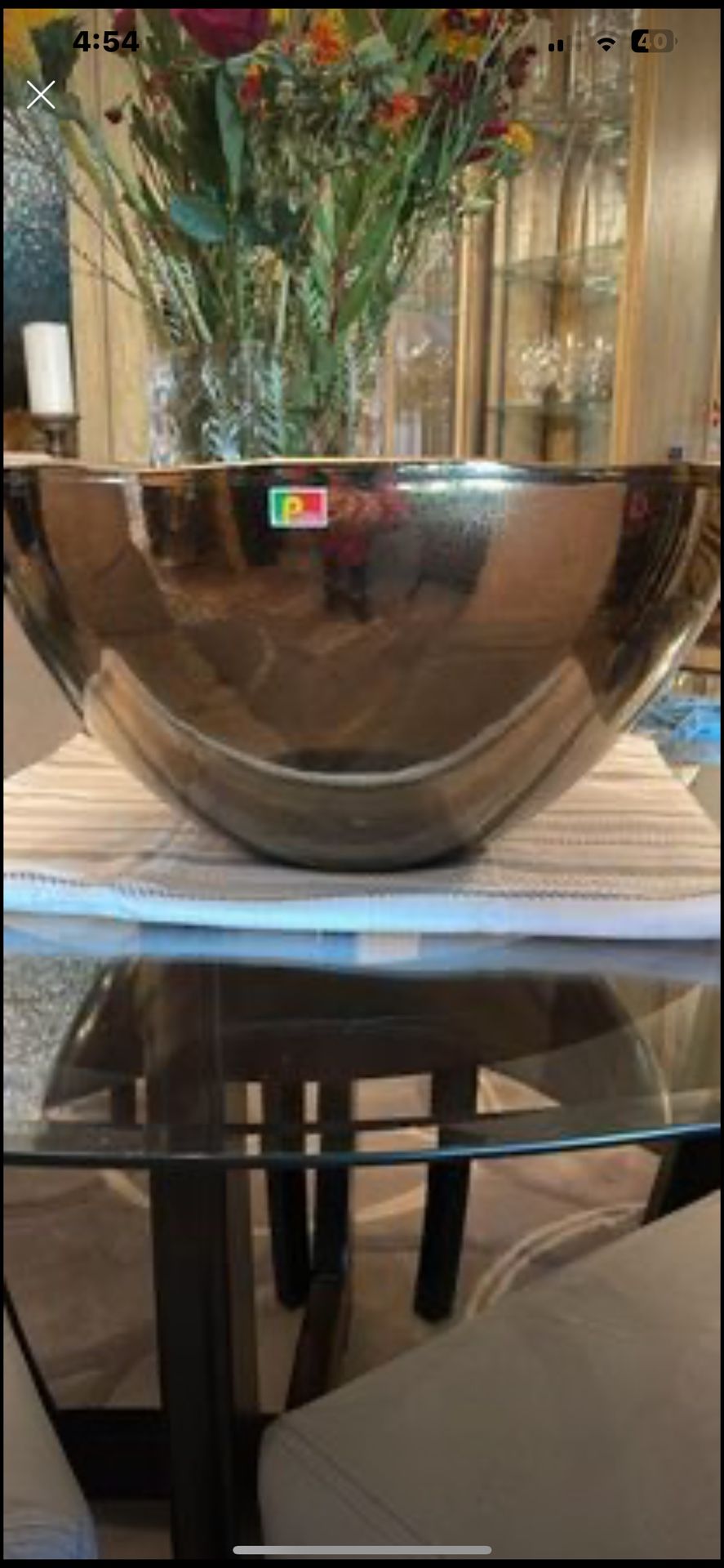Metallic Bronze Serving Bowl for Sale in Concord, CA - OfferUp