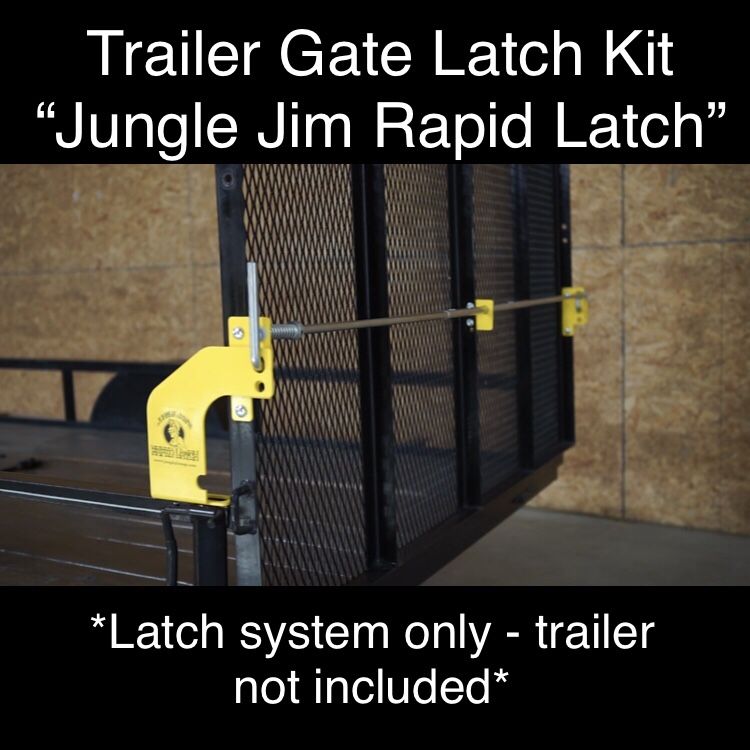 NEW - Trailer Gate Rapid Latch Bolt On Kit System (Jungle Jim Rapid ...