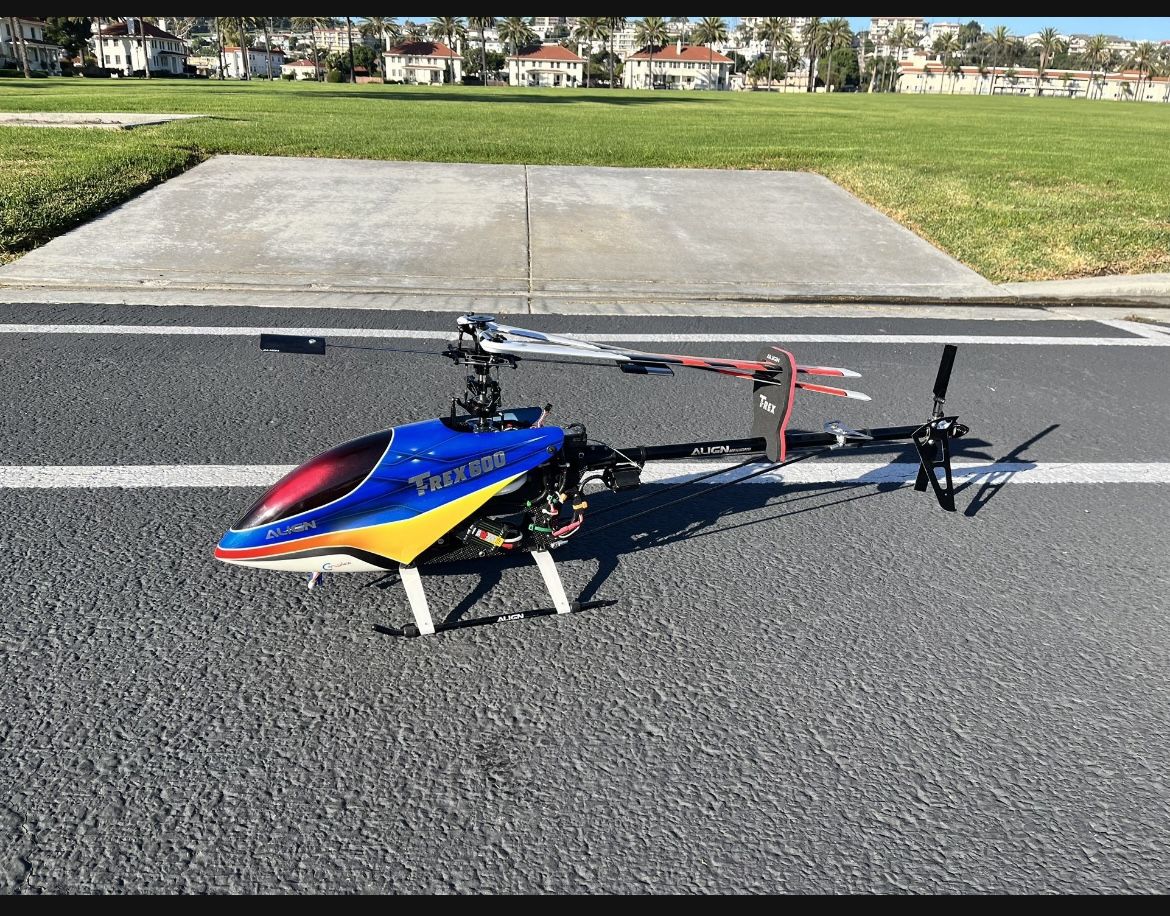 Align T-Rex 600 ESP R/C Helicopter W/ FBL Head for Sale in Buena Park ...
