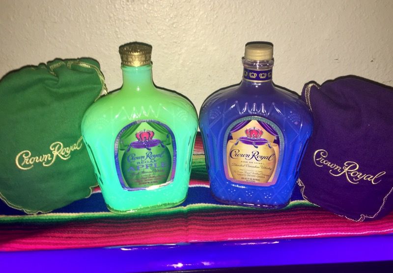 Bottles Of Alcohol Neon