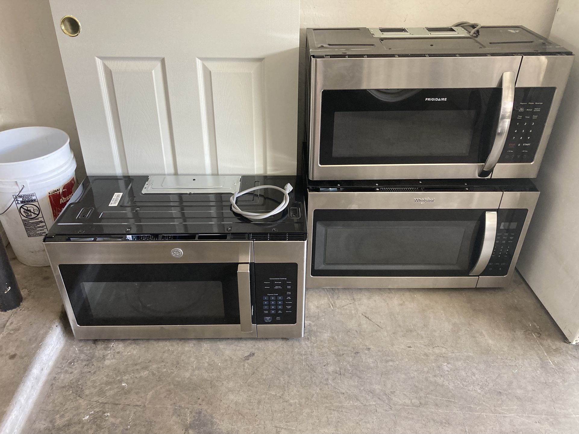 Over The Range, Stainless Steel Microwaves, Frigidaire Ge World Pool ...