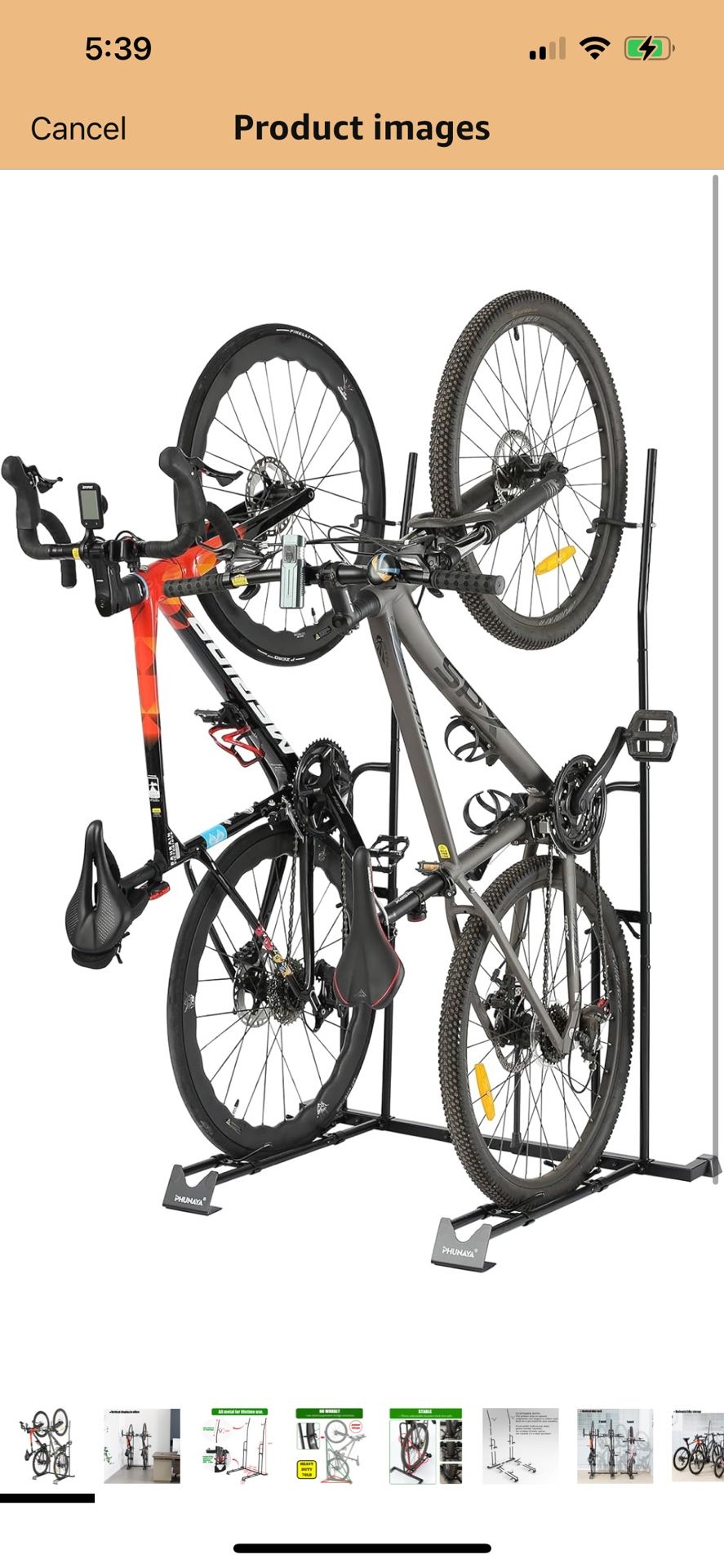 Bike Stand,Vertical Bike Rack For Indoor Bike Storage,Upright Bicycle ...