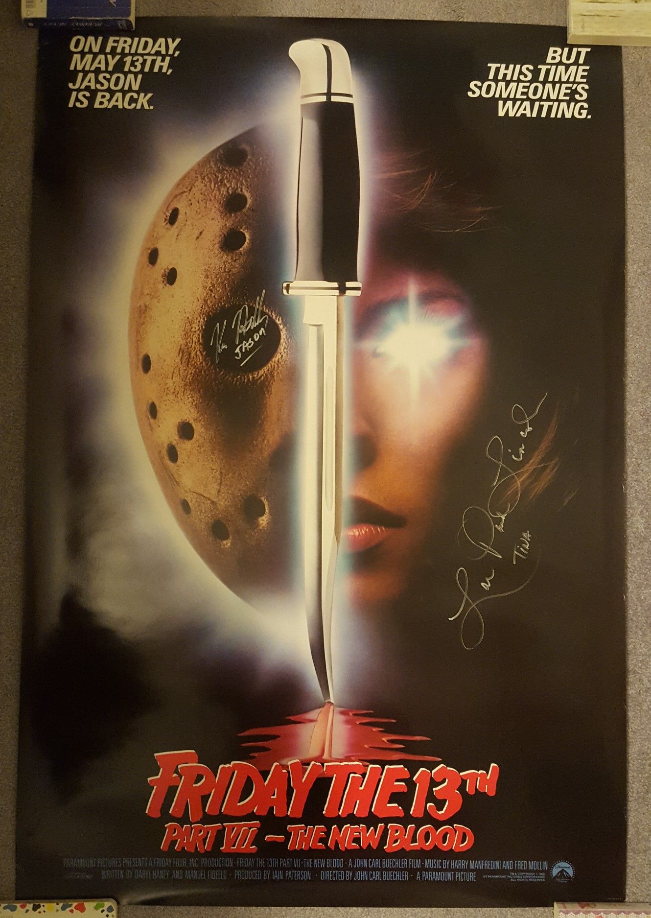 Friday The 13th New Blood Poster