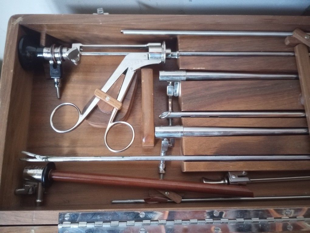 Vintage American Cystoscope Makers Inc. Broyles Optical Bronchoscope ...