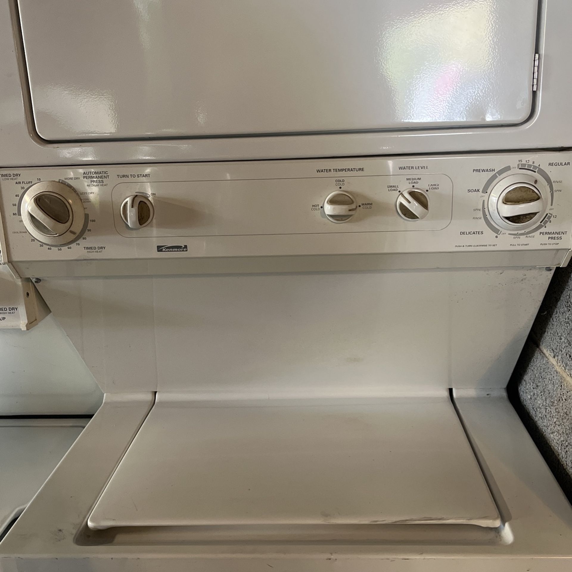 Stackable washer and dryer by Kenmore to 220 for Sale in Durham, NC ...