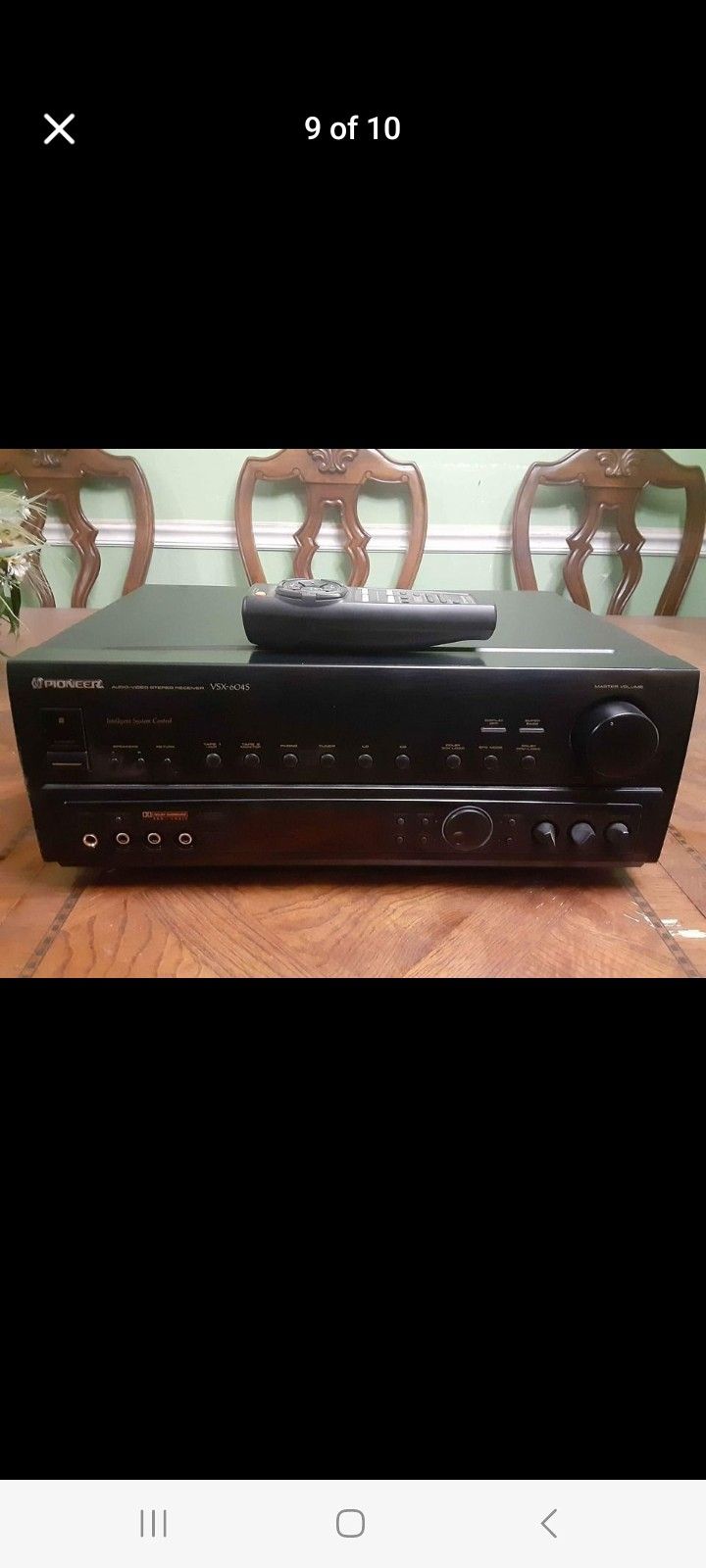 330W PIONEER VSX-604S RECEIVER WITH REMOTE CONTROL $140 FINAL PRICE for ...