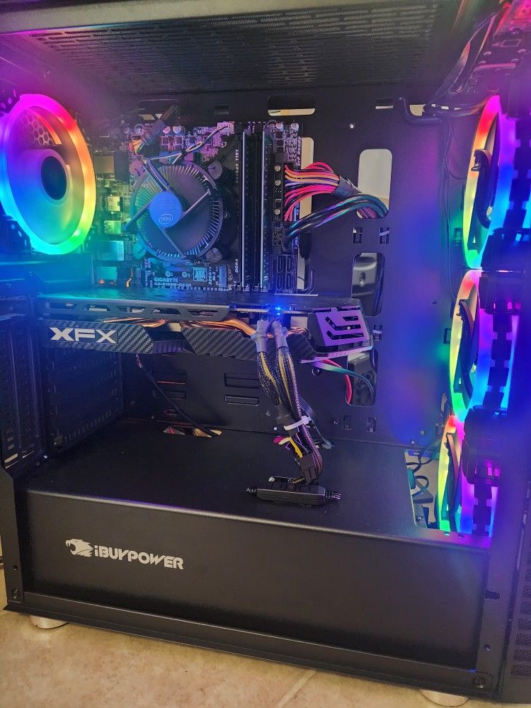 valorant fortnite gaming esports pc desktop computer intel i5, rx 580 ...