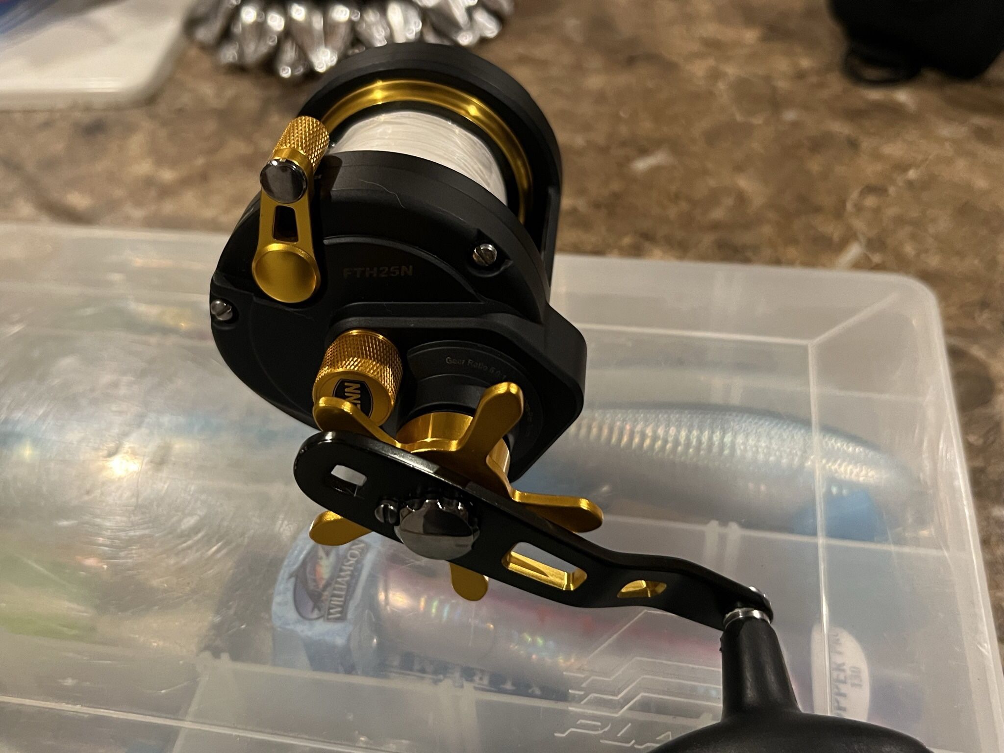 Penn Fathom 25N Conventional reel, excellent condition for Sale in ...