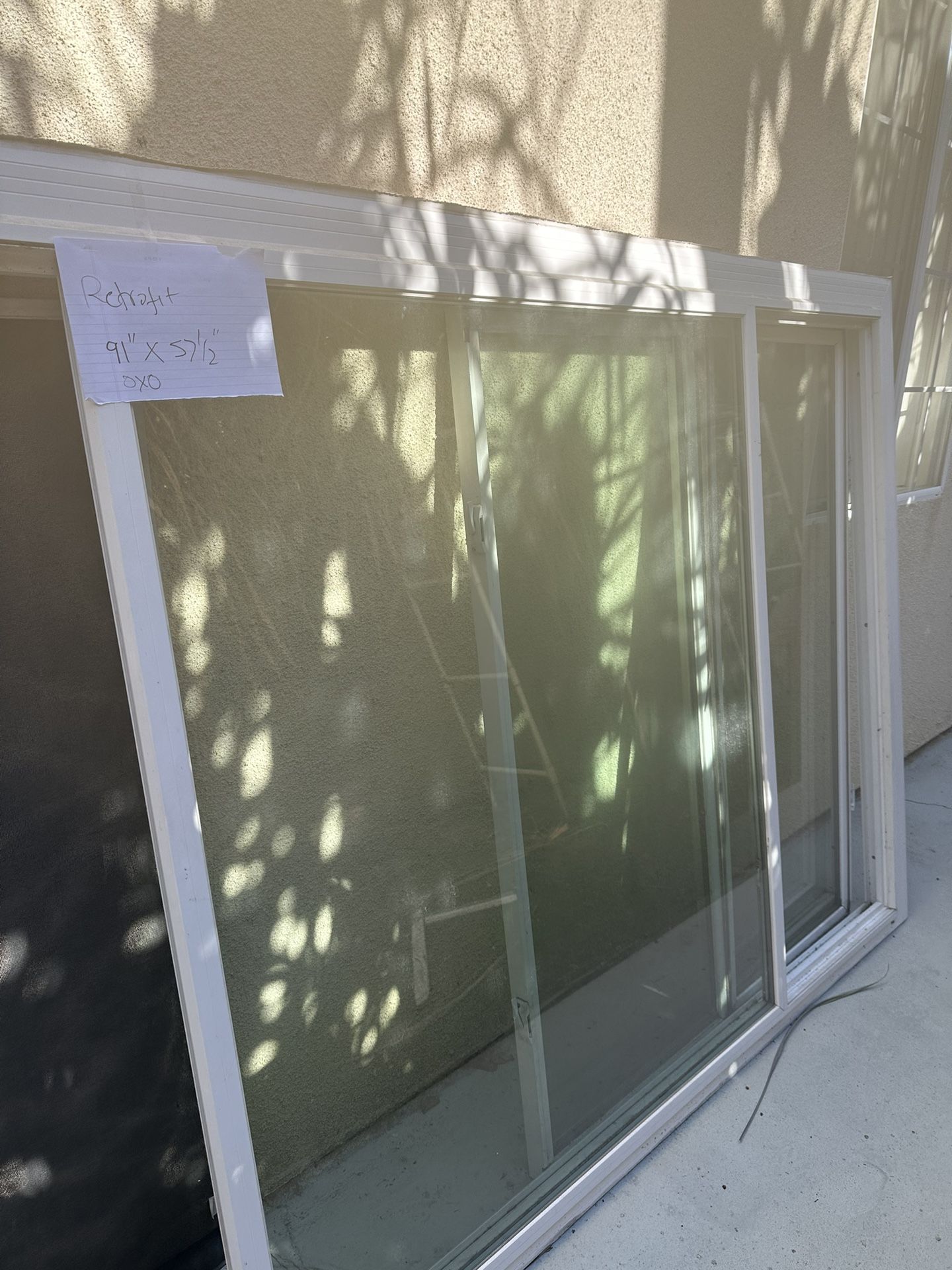 Retrofit Dual Glazed Window Like New . 91”X57 1/2” for Sale in Anaheim ...