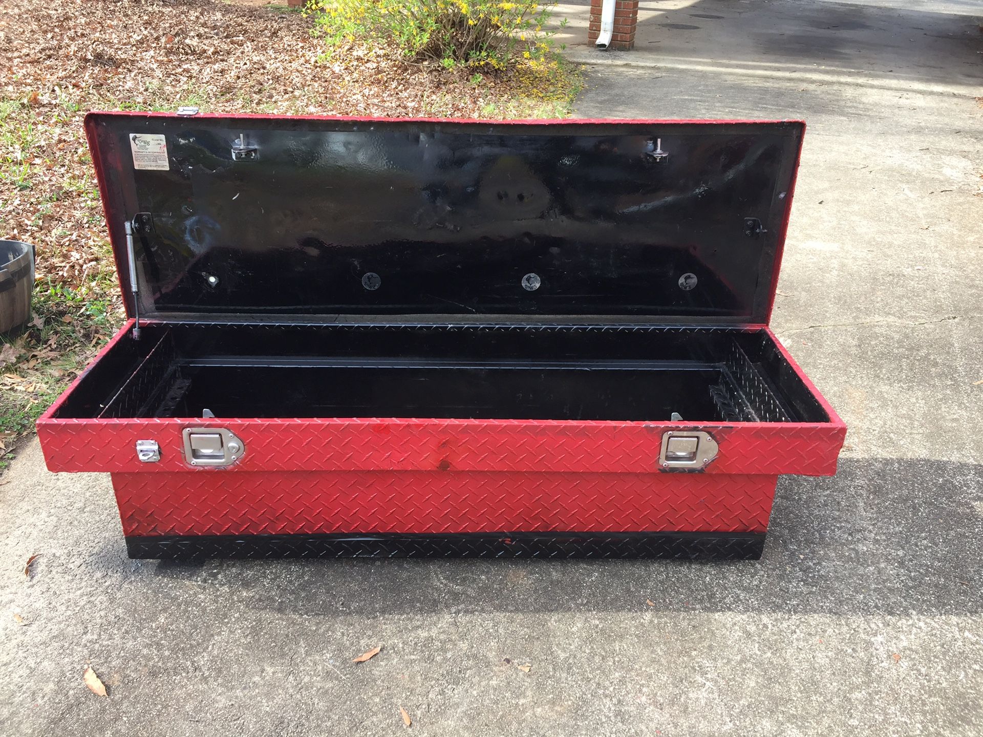 craftsman truck tool box, 5 foot wide , by 20 inch long & 16 inch deep ...