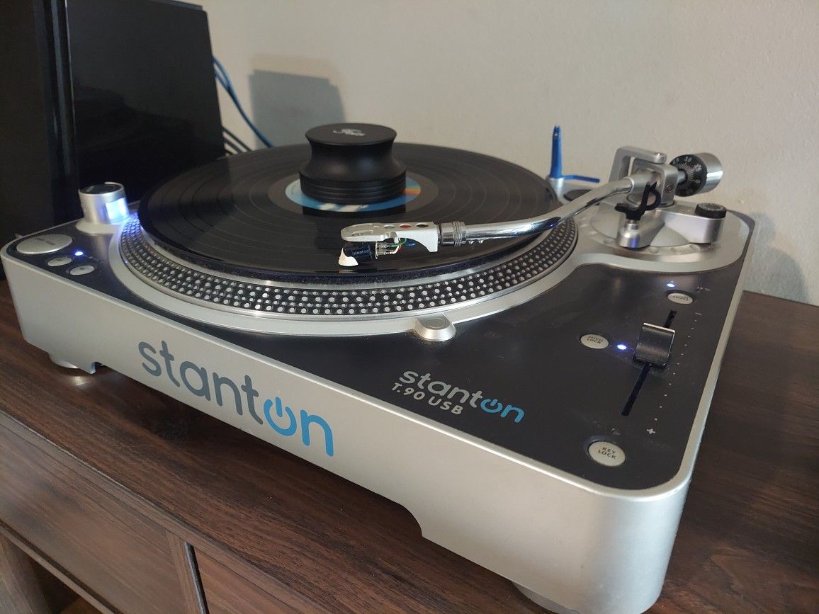 Stanton T.90 T90 USB Direct Drive Turntable DJ Record Player for Sale ...