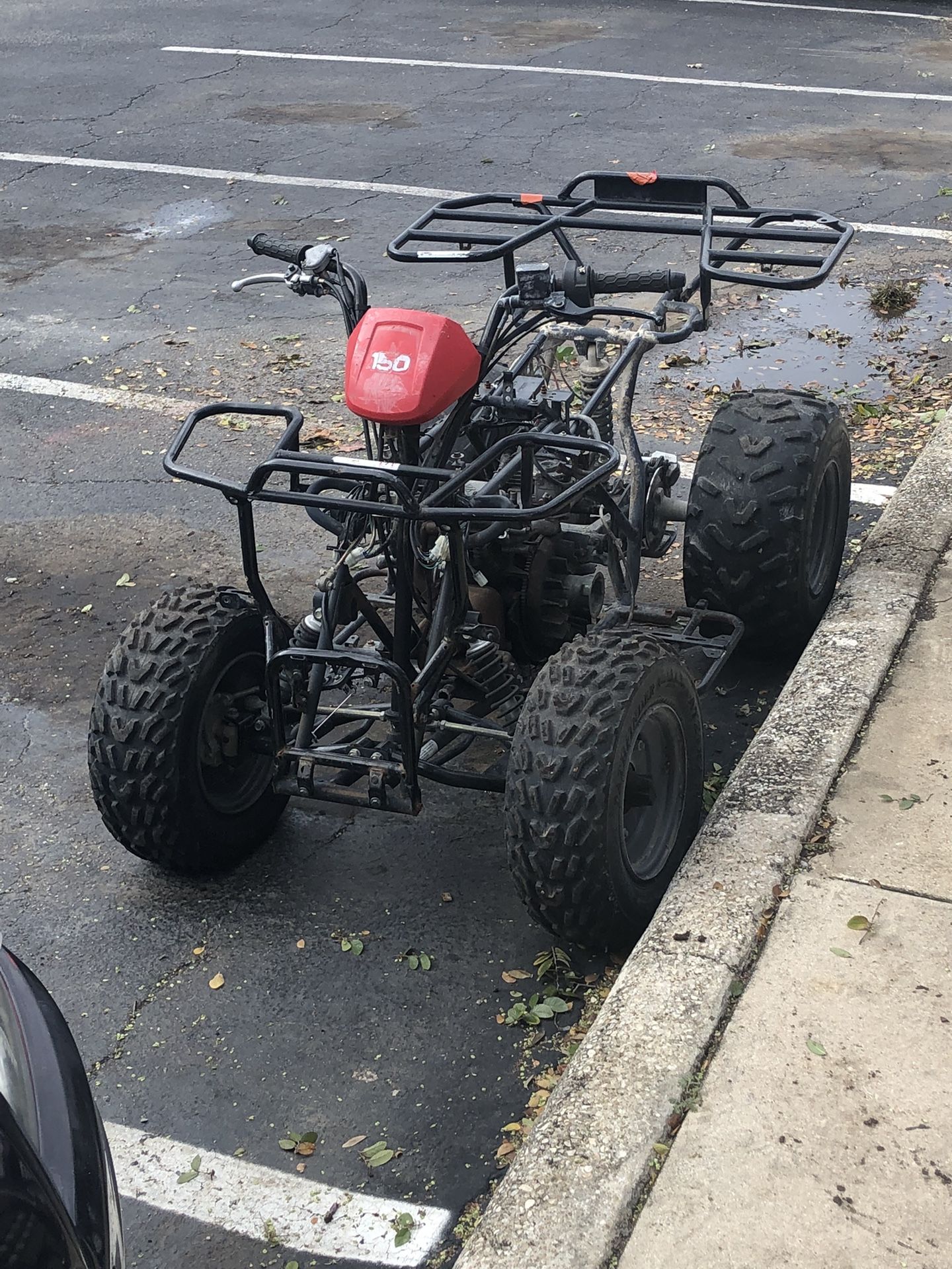 Adult Size Quad Chassis W/ Used Motor And Electric Components for Sale ...