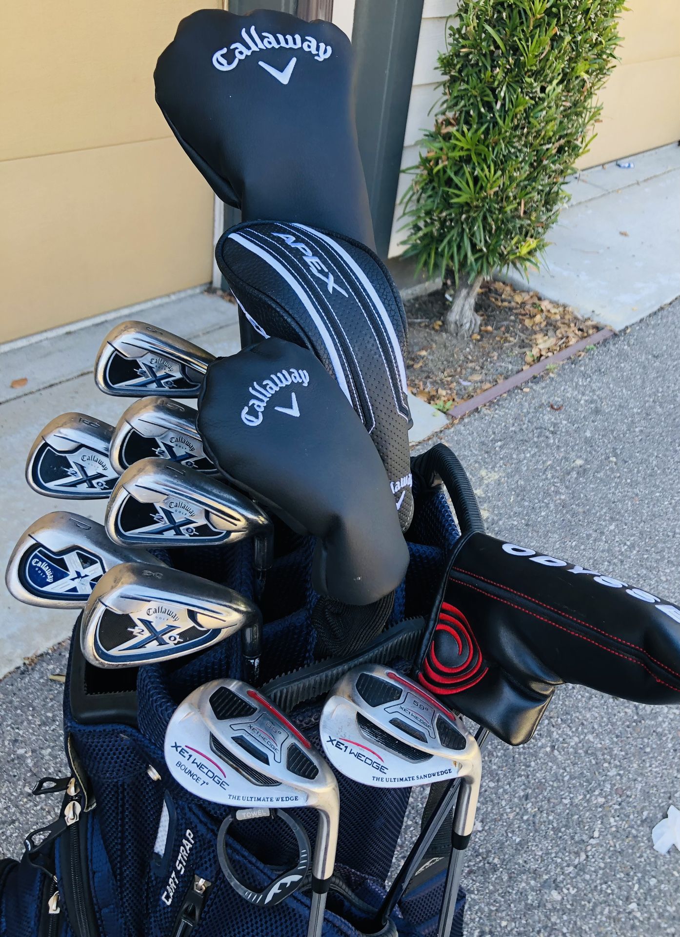 Callaway Golf Set iron set 5-PW with Steel shafts, Callaway Driver for ...