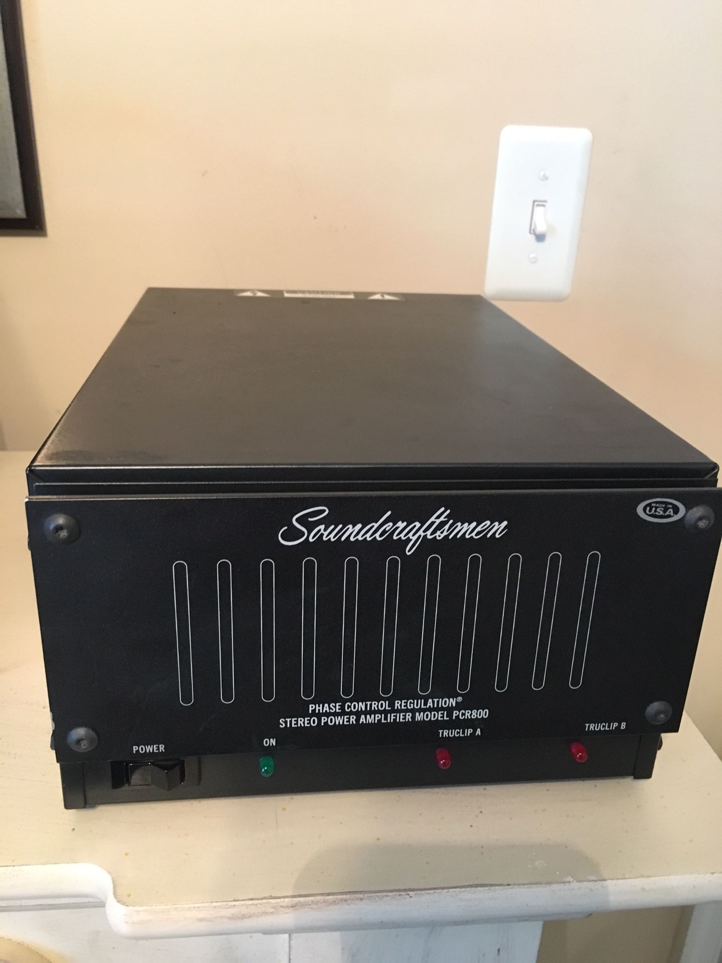 Soundcraftsmen PCR800 Stereo Power Amplifier 200w per Channel for Sale ...