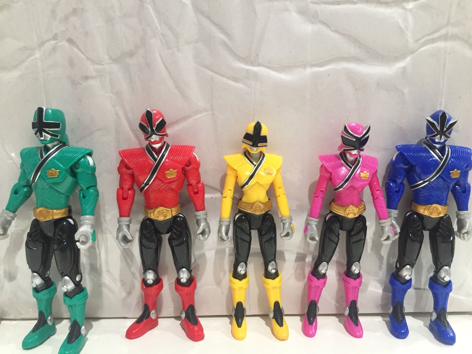 Power Rangers Samurai Mega Mode Figures for Sale in Miami, FL - OfferUp