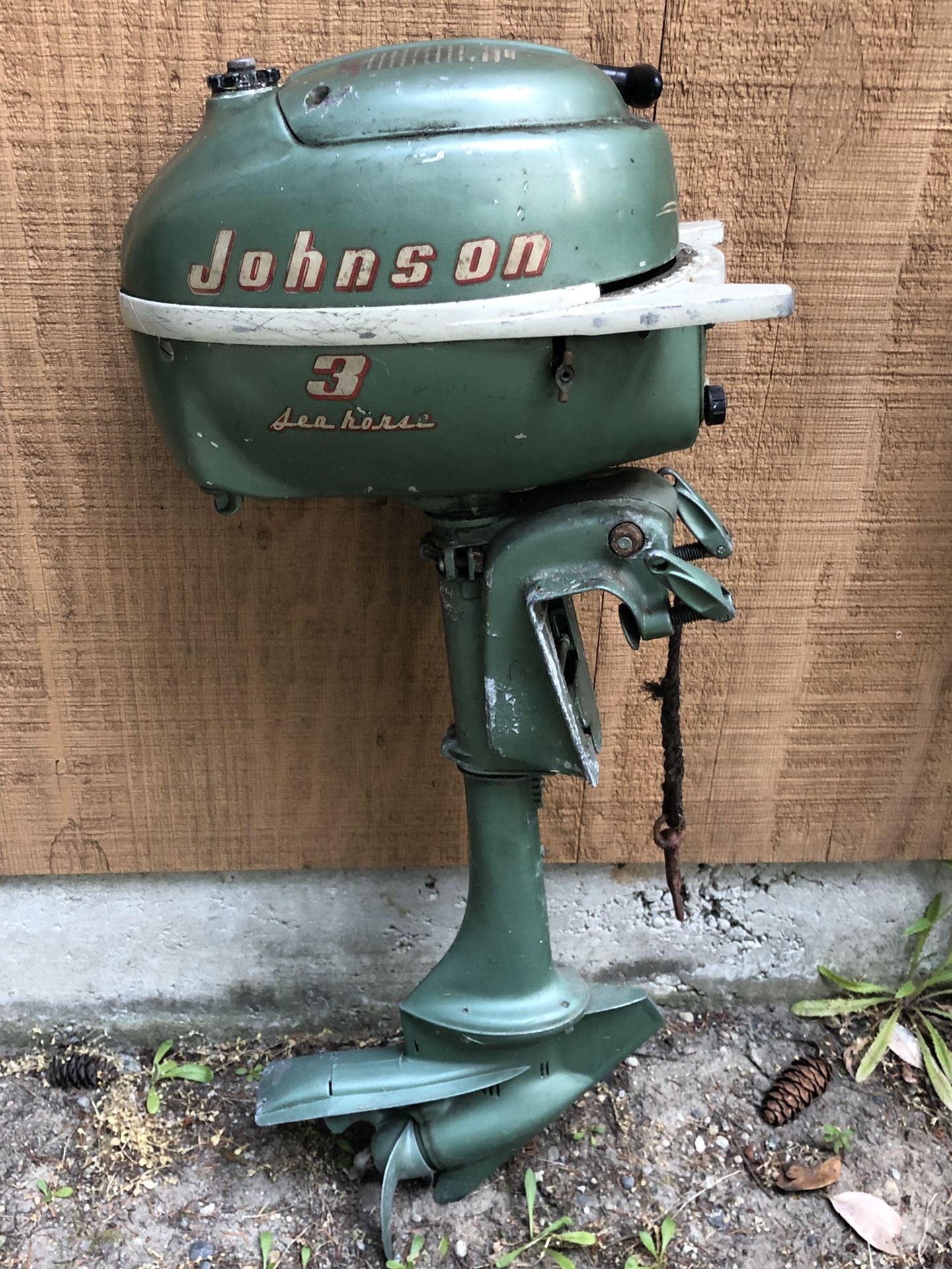 Vintage Johnson Outboard