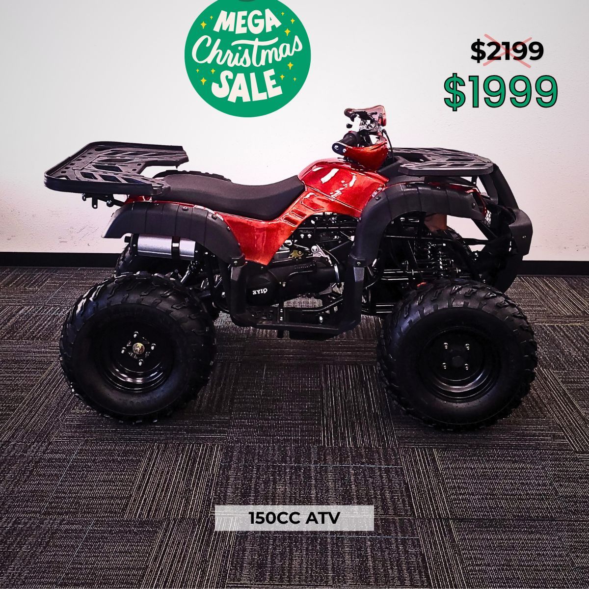 ATV/Quad For Sale! HUGE CHRISTMAS SALE! Brand New Coolster ATV! Full ...