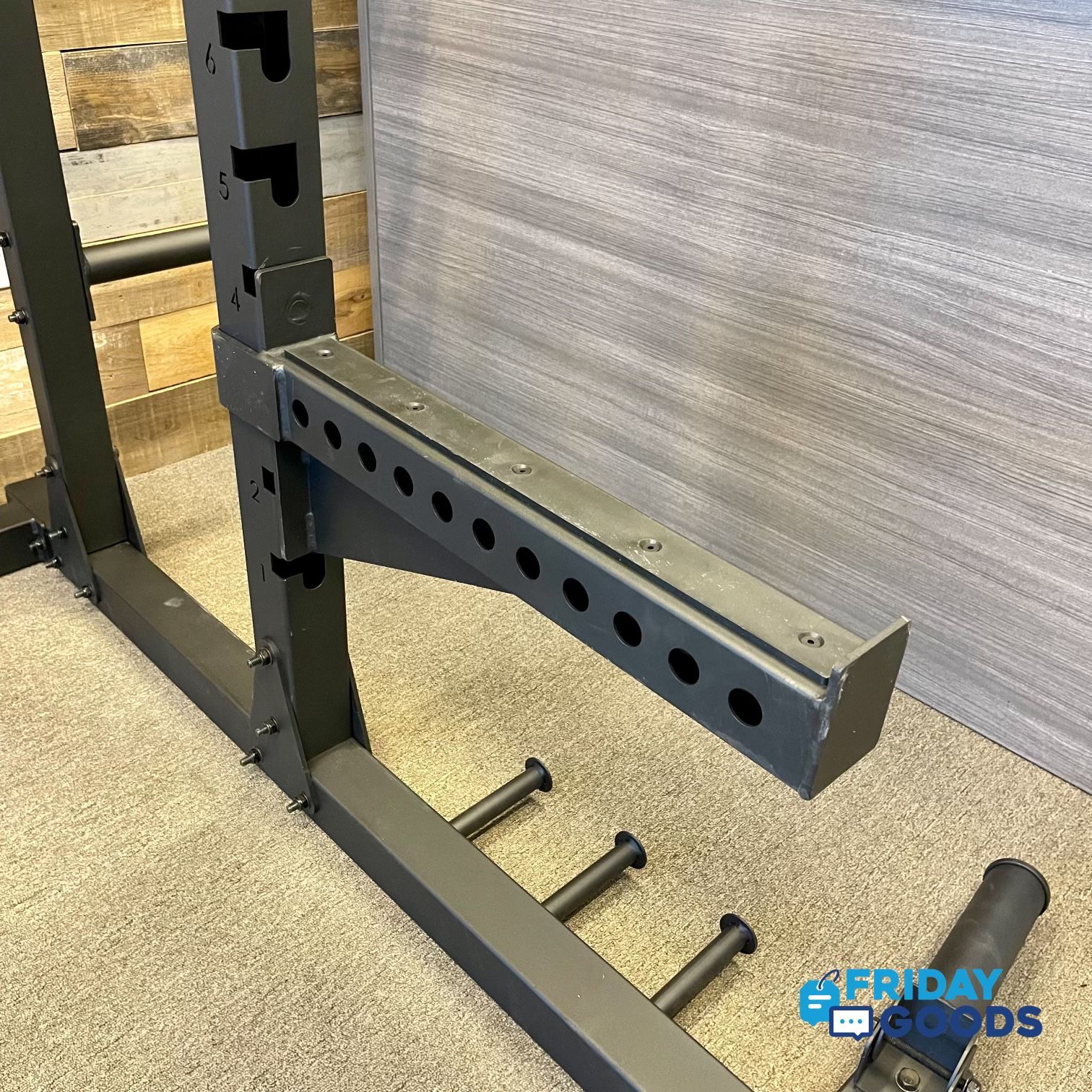 Brand New 3x3 Olympic Squat Rack Power Cage Bench Press Pull Up ...