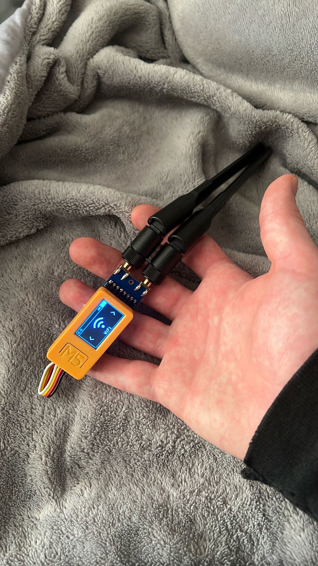 M5 Stack CPlus2 + NRF24/C1101 Board And Bruce Firmware for Sale in ...