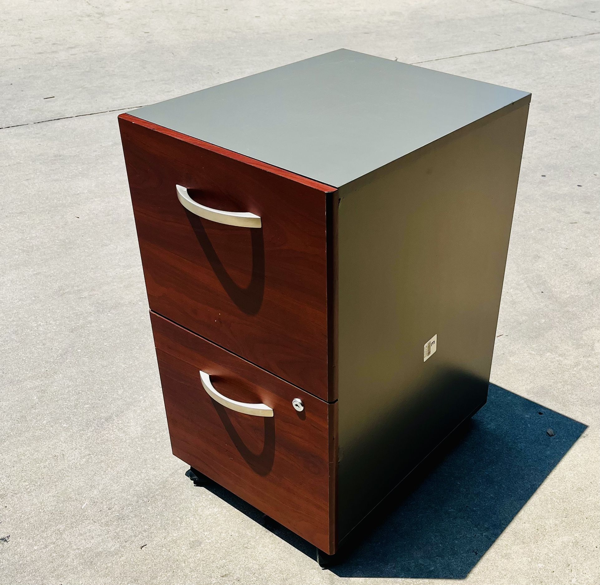 Bush Business Furniture Components 2 Drawer Mobile Vertical File ...
