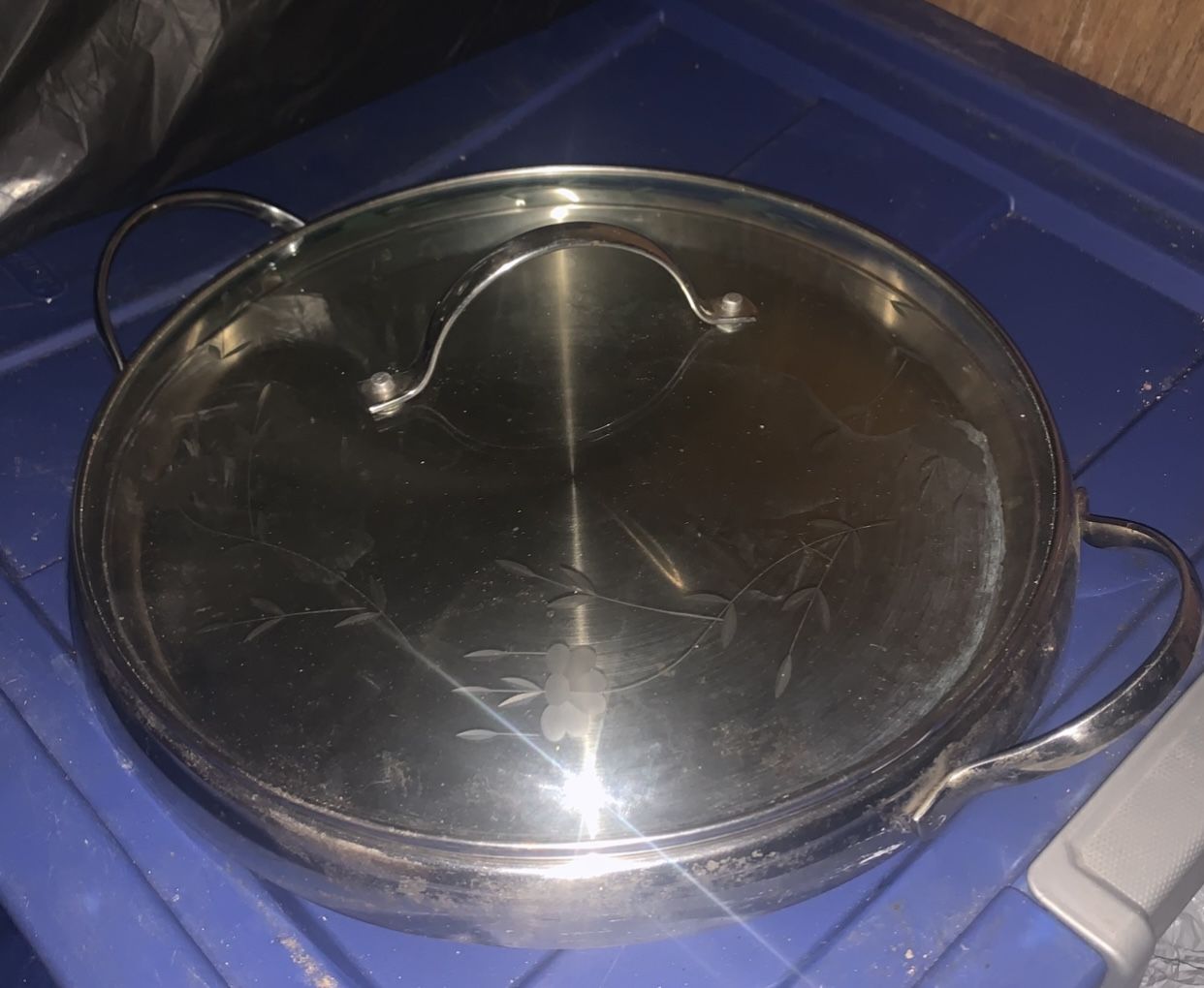 Princess House 12" 18/10 Stainless Steel Double Handled Tray 0921 for ...