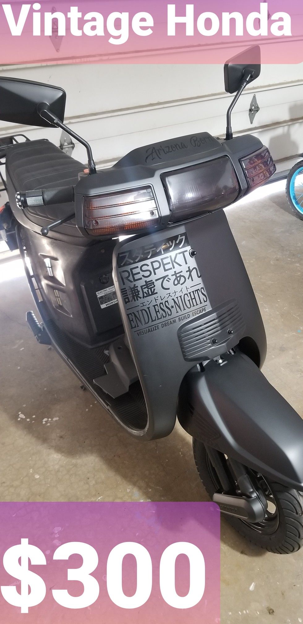 Vintage Honda Scooter Aero 80 80cc classic moped for Sale in Glendale ...