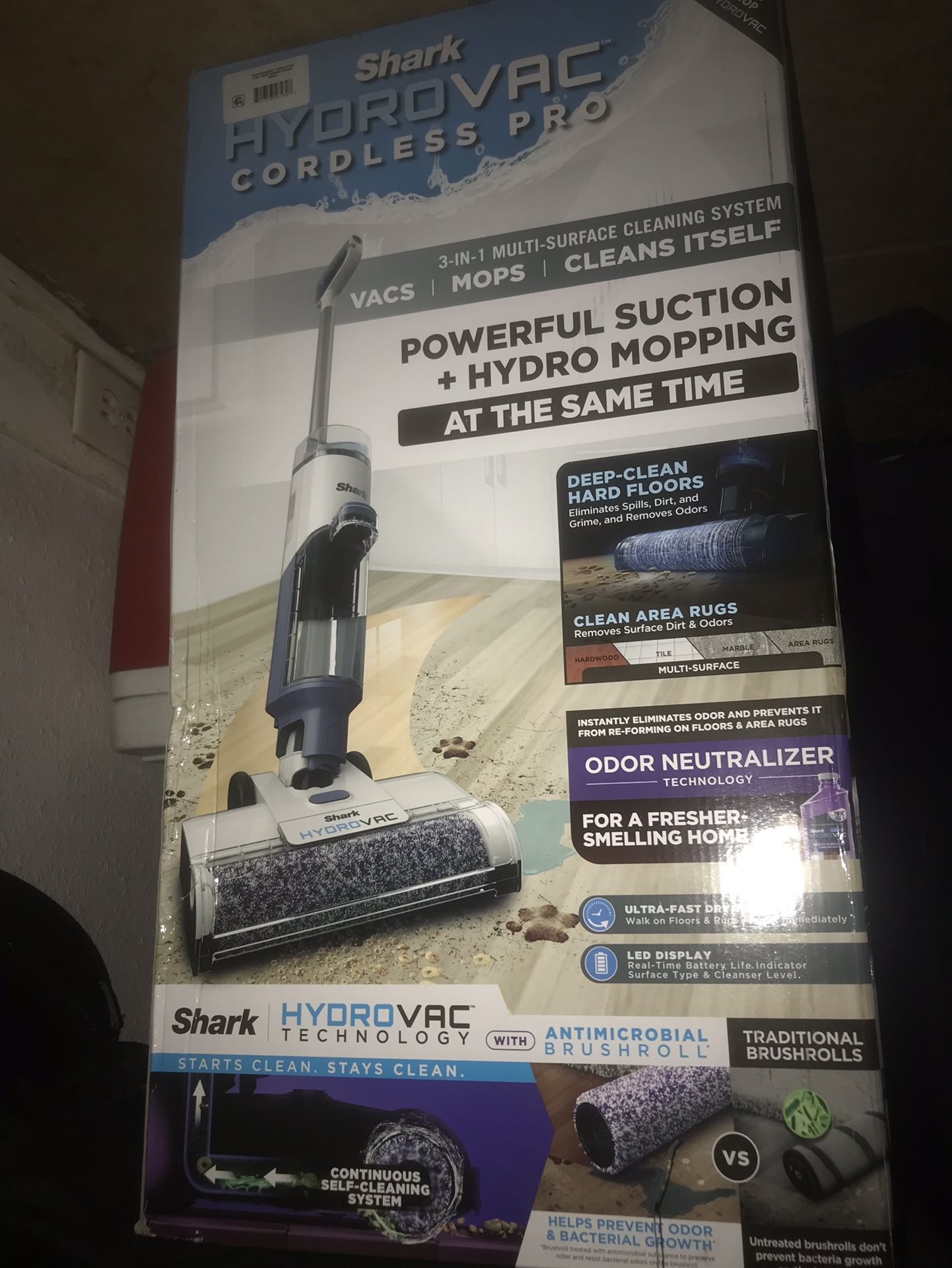 SHARK HYDRO VAC CORDLESS PRO for Sale in San Antonio, TX - OfferUp