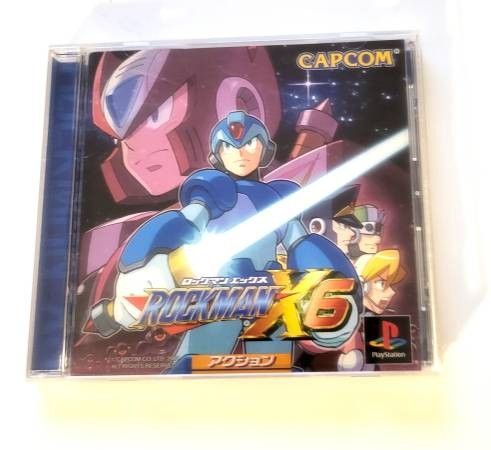 Rockman X6 Playstation 1 PS1 Complete In Box CIB Capcom Video Game for ...