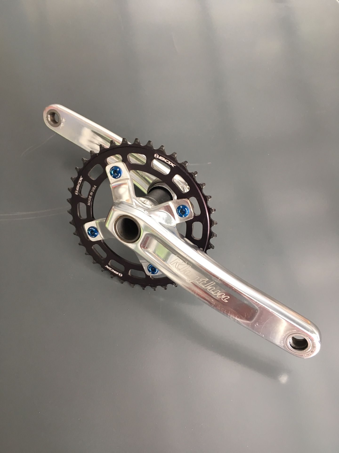 CRUPI RHYTHM 180MM PRO BMX CRANKSET BOX BOTTOM BRACKET TWO 39T ...