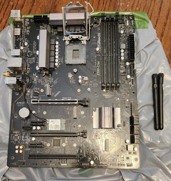 (PC Parts) Motherboard ASRock Z590-C/ac (NO TRADES) Read The ...