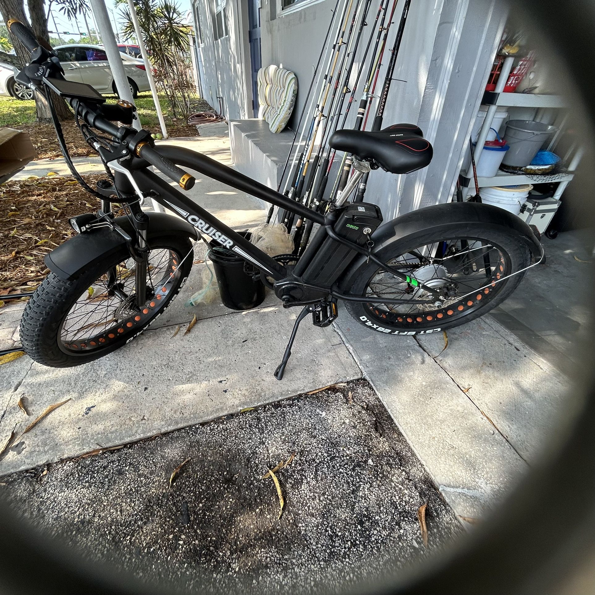 Electric Bike With Key And Charger Up To 25 Mph Max With A Lightweight ...