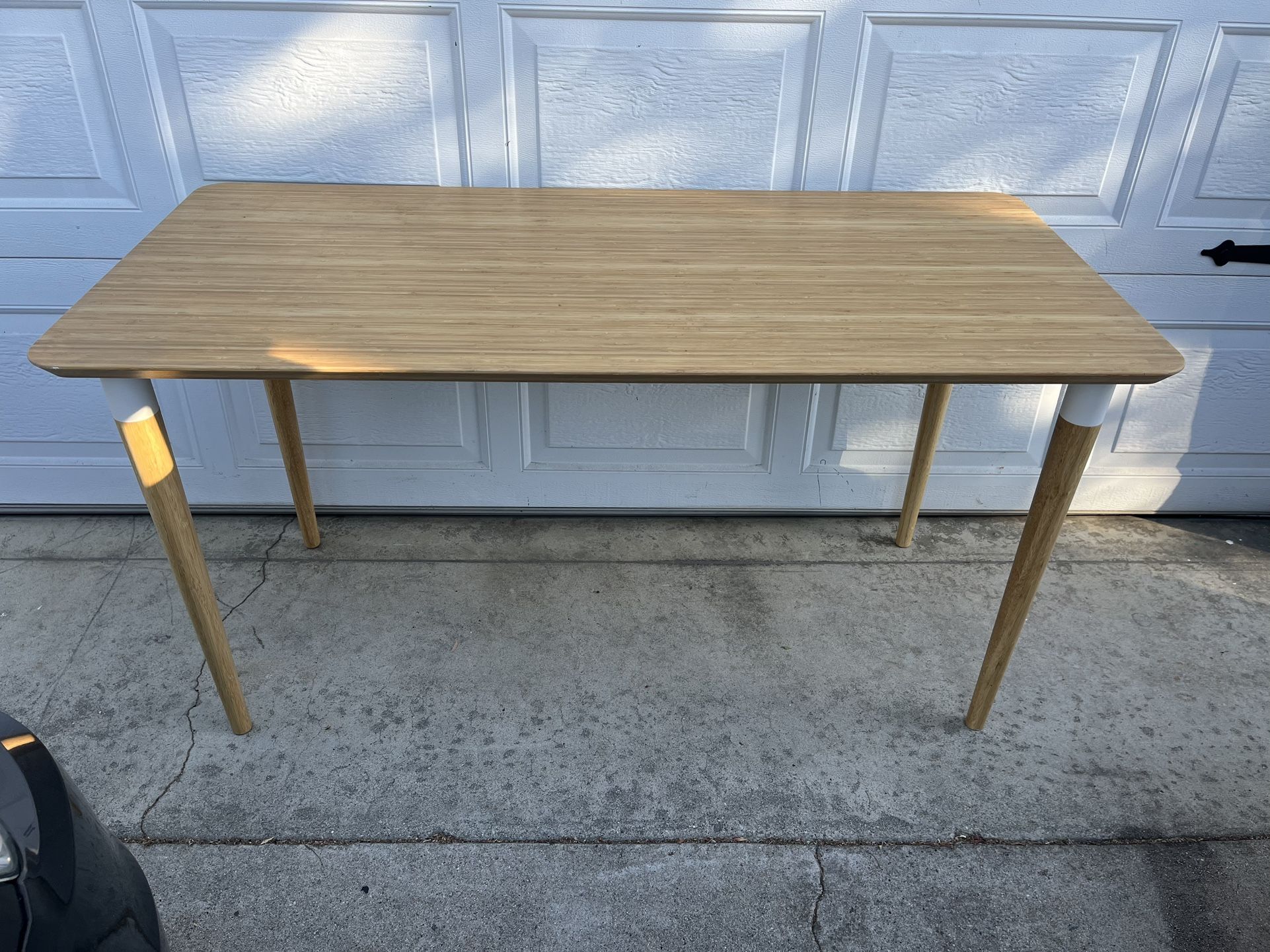 IKEA ANFALLARE / HILVER Desk, bamboo Table Kitchen for Sale in Santa Fe ...