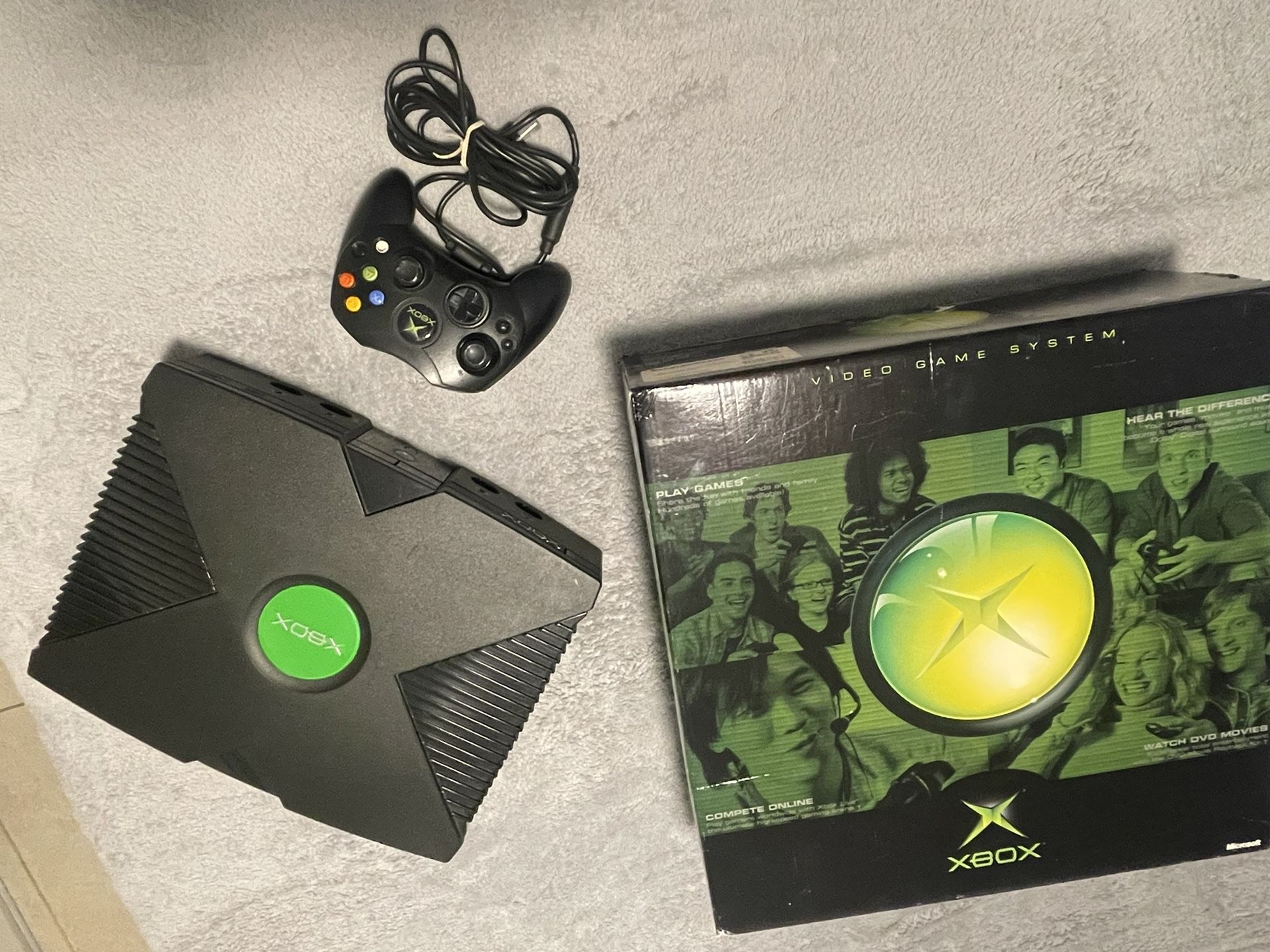 Original Xbox Console Box