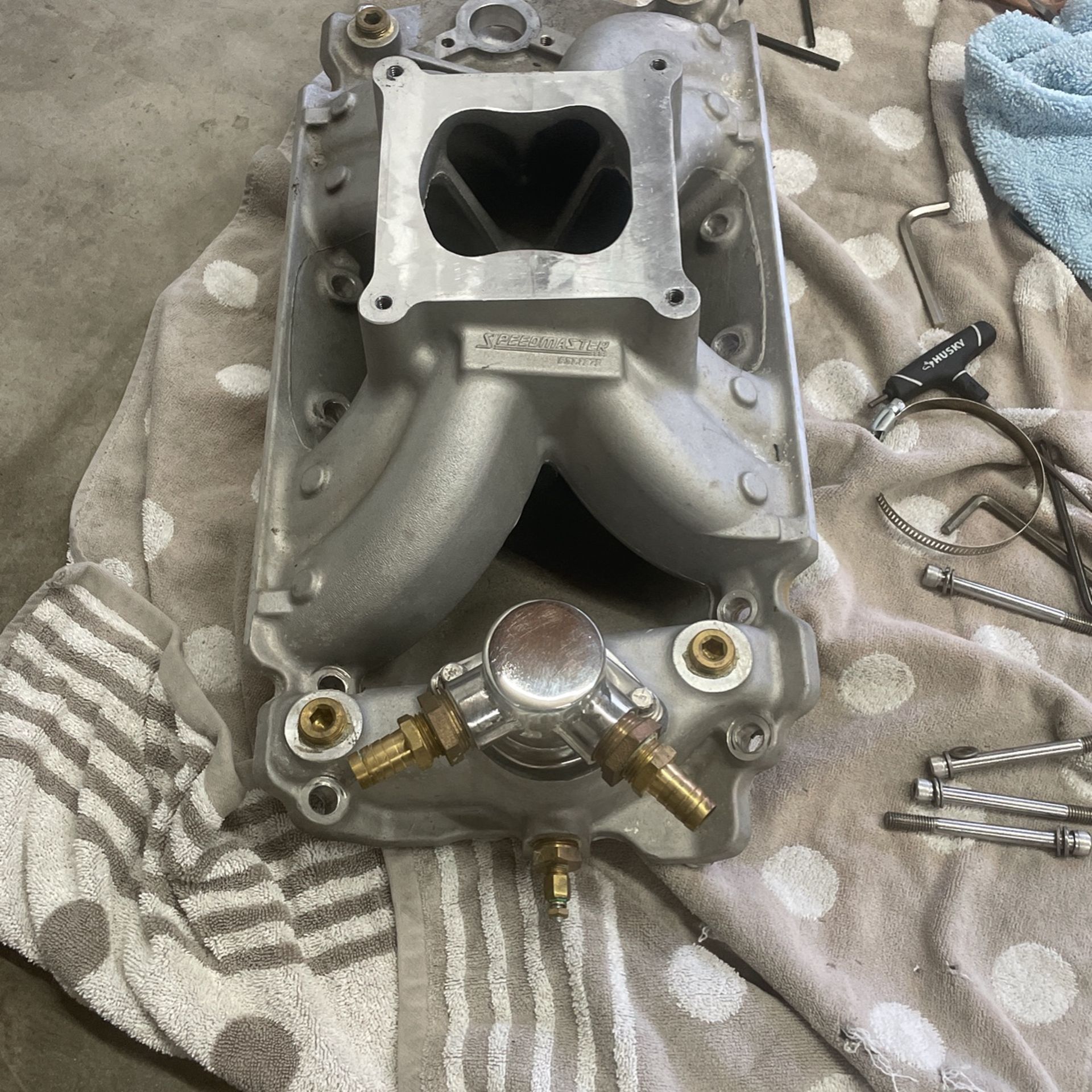 Jet Boat BBC Airgap Speed master Intake Manifold 4150 for Sale in ...