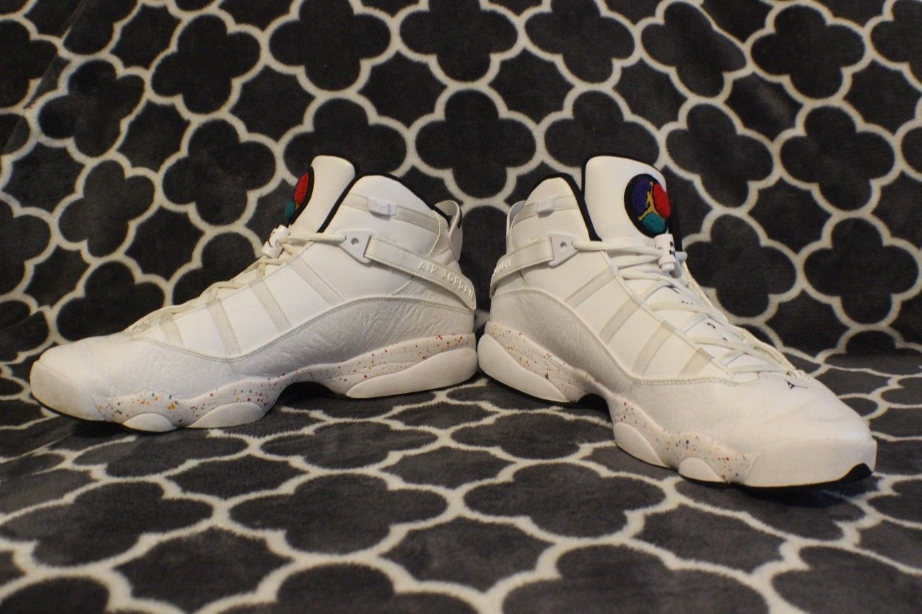 $356 on Stock X Nike Air Jordan 6 Rings Confetti Size Men's 13 Great ...