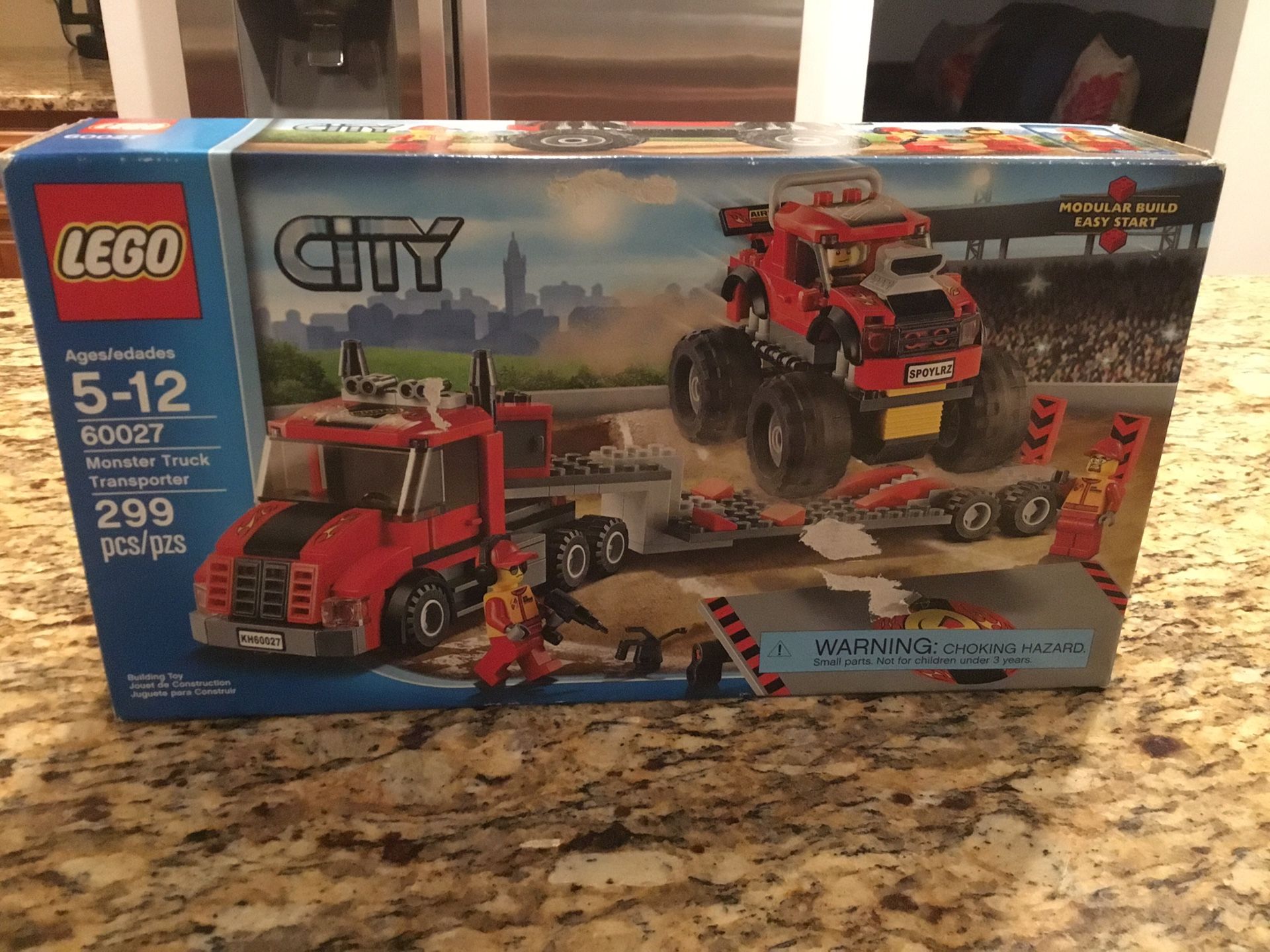 Lego Monster Truck Transporter
