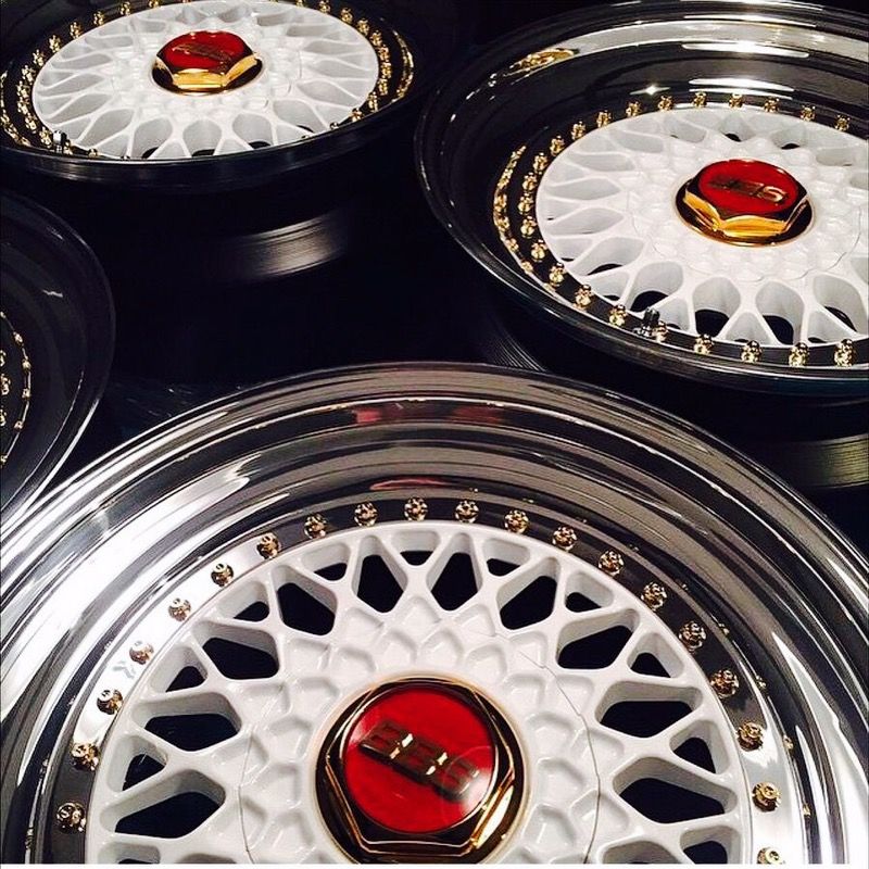 Bbs Rs Wheels White