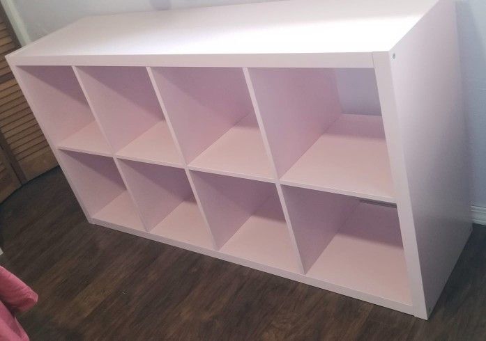 IKEA Kallax 8 Cube Light Pink for Sale in La Mesa, CA - OfferUp